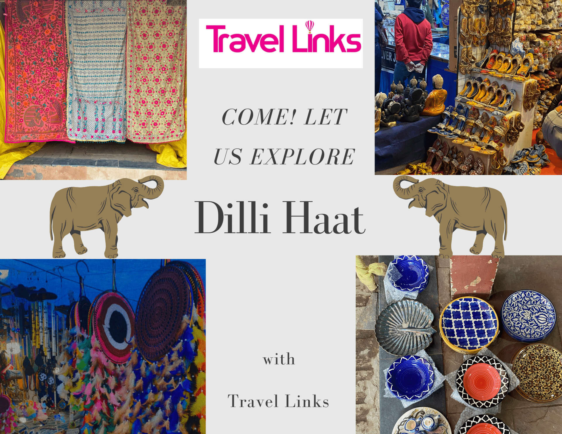 Dilli ki Vibe - Dilli Haat with Travel Links | Travel Links